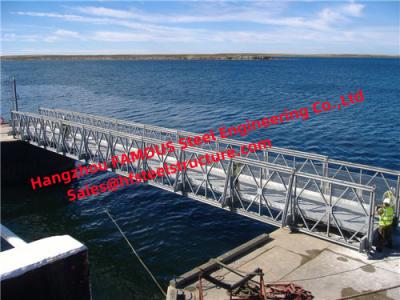 China Prefabricated Delta Assembly Modular Steel Bridge With Concrete Deck High Stiffness Steel Truss Bridge for sale
