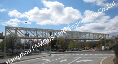 China Steel Structure Pedestrian Bridge Crossroad Overpass Bridge And Flyovers For Urban Traffic Solutions for sale