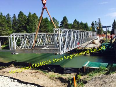 China Prefabricated Modular Steel Bailey Bridge Assembled by China Manufacturing Supplier for sale