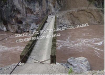 China Emergency Rescue Channel  Bridge Temporary Steel Floating Bridge For Flood Control for sale