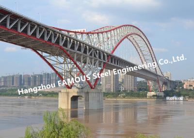China Dual Purpose Structural Arch Bridge Modular  Frames Suspension Bridge For Highway And Railway Bridge for sale