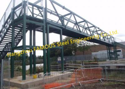 China Modular Connecting Corridor Skyway Steel Structure Fabrication Between Urban High Rise Buildings for sale