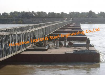 China Modular Steel Bridge Military Emergency Pontoon Floating Bridge For Ferry Raft Anchoring Rafts for sale