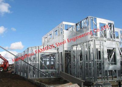 China Galvanized H-beam Steel Structure Framing Systems For Workshop or Villa House for sale