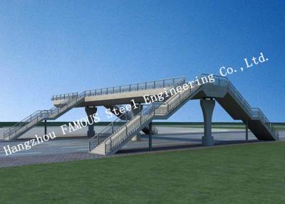 China Modern Structure Prefabricated Pedestrian Bridges Temporary Usage European Standard for sale