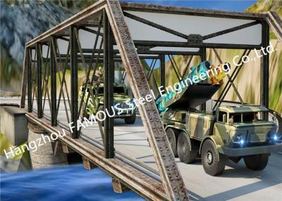 China Prefabricated Easy Assembling Modular Military Bailey Bridge Government Application for sale