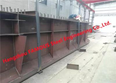 China Australia Standard Corten Steel Bridge Pre-assembly Modular H Beams With Shearing Studs for sale