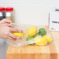 China Simple Food Safe Storage Bags , Rolled Food Grade Clear Bags 10