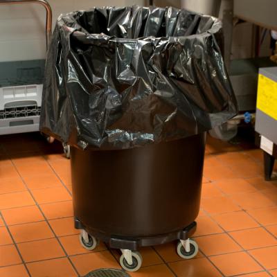 China 2.5 Mil 80 Gallon Plastic Garbage Bags Low Density  56
