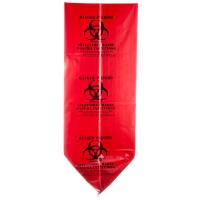 China LDPE Bio Medical Waste Bags , Customized 200L Biohazard Infectious Waste Bags for sale