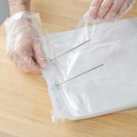 China Clear Colour​ Plastic Flat Bags Customized Size 10 - 100MIC Thickness for sale