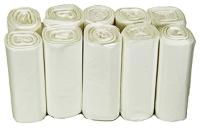China Plastic Disposable 13 Mic 50l Garbage Bags , Star Seal Clear Can Liners for sale