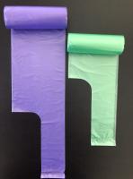 China HDPE 30 Liter Colored Garbage Bags ，Plastic High Density Trash Bags 500 *600mm for sale