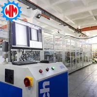 China High Speed Full Servo Baby Diaper Production Line - 500 PPM Efficiency, 25m x 6m x 3m Dimensions with CE Certification for sale