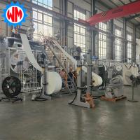 China Full Servo Adult Diaper Production Line 35m x 6m with 90% Efficiency and ISO9001 Certification for sale
