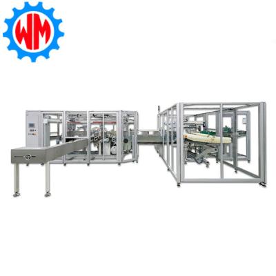 China Auto Stacker Full Servo Diaper Packaging Machine 70 Bags/Min with CE Certification and 16.5KW Power for sale