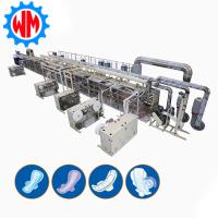 China Automatic Full Servo Panty Liner Production Line 250 m/min High Speed with ISO9001 and 300KW Capacity for sale