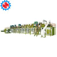 China Full Servo Baby Diaper Production Line 500-800 Pcs/Min with 400KW Power and Integrated Packaging System for sale