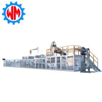 China Womeng Baby Diaper Production Line 600-800 Pieces/Minute Full Servo CE Certified 70 Tons for sale