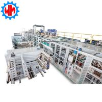 China Full Servo Pull-Up T-Shape Diaper Manufacturing Plant with 600-800 pieces/minute Capacity and CE Certification for sale