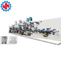 China 800pcs/Min Full Servo Baby Diaper Machine with 380V Power and ISO Certification for S/M/L/XL Production for sale