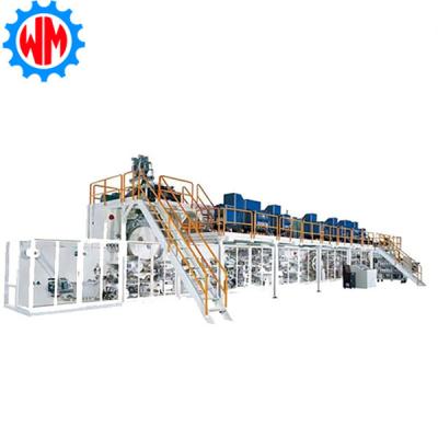 China High Speed Full Servo Adult Diaper Production Plant 400pcs/min 480KW CE Certified Customizable for sale