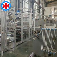 China Intelligent Full Servo Adult Diaper Production Line 400pcs/min with PLC Control and CE Certification for sale