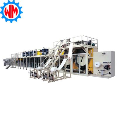 China Automated Adult Diaper Making Machine with PLC Control System | 400KW Power | 90 Tons Weight for sale