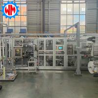 China 400 pcs/min Adult Diaper Production Line with PLC Control System and 35x7x4.5m Dimensions for sale