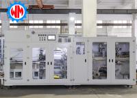 China 3 Phase 4 Wire High Speed Full Servo Sanitary Napkin Production Line 1000-1200pcs/min with PLC Control for sale