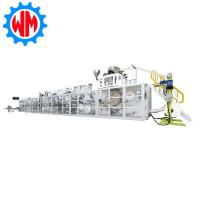 China Full Servo Sanitary Napkin Machine 1200 pcs/min with PLC Control and 380V Power Supply for sale