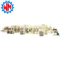 China PLC Control Automatic Sanitary Napkin Production Machine 380V 3 Phase 1200pcs/min 50 Tons for sale