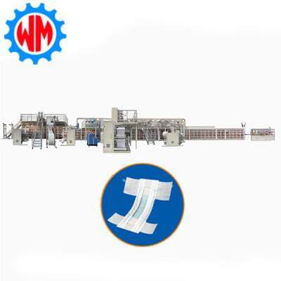 China PLC Control Full Servo Baby Pull Diaper Production Line 800pcs/min 380V 50HZ for sale