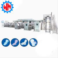 China Fully Automatic Baby Diaper Machine 600pcs/min Custom Color PLC Control for sale