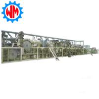 China Intelligent Full Servo Baby Diaper Making Machine with PLC Control 380V 500 PPM Production Capacity for sale