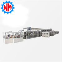 China Full Servo Baby Diaper Manufacturing Machine 380V 50HZ with 500 PPM Capacity and 70 Ton Weight for sale
