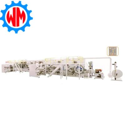 China Full Servo Pull Up Baby Diaper Production Line 4 Phase 380V 50Hz Automatic for sale