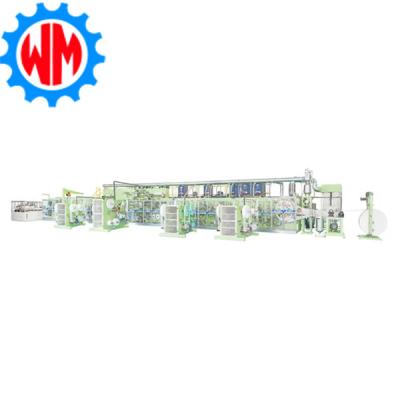 China PLC Control Fully Automatic Pull-Up Baby Diaper Production Line 25m×6m×3m with 400KW Capacity and ≥90% Efficiency for sale
