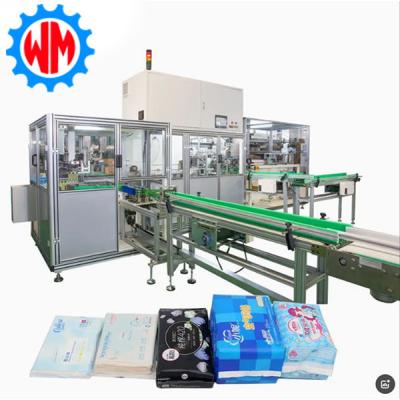 China 16.5KW Intelligent Sanitary Napkin & Adult Diaper Packaging Machine | 70 Bags/Min Speed | Full Servo Automation for sale