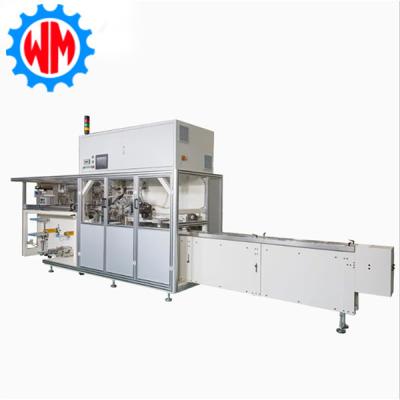 China CE Certified Full Servo Diaper Packaging Machine - 70 Bags/Minute, 16.5KW Power, Auto Stacking System for sale