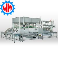 China Full Servo Sanitary Napkin & Adult Diaper Packing Machine - 70 Bags/Minute, 16.5KW Power, Auto Stacking System for sale