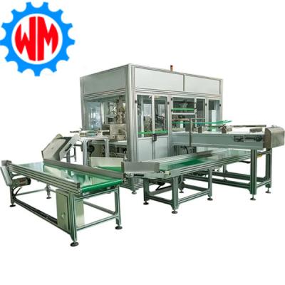 China High Efficiency Sanitary Napkin Packaging Machine 16.5KW 70 Bags/Minute with Full Servo Automation for sale