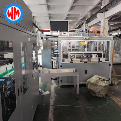 China 380Vac Full Servo Diaper Packaging Machine - 70 Bags/Minute, 16.5KW Power, Automated Stacking System for sale