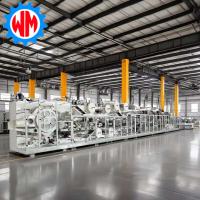 China Automatic Adult Diaper Production Line 35m×6m×4.5m with 380V Power and 98% Qualified Rate for sale