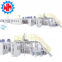 China 2024 Full Servo Adult Diaper Production Line 90 Tons with ISO CE Certification and 380V Power Supply for sale