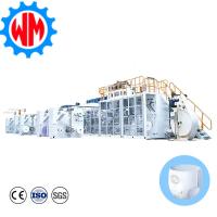 China CE Certified Full Automatic Adult Diaper Machine 400pcs/min with 480KW Power and 90% Efficiency for sale