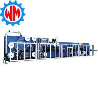 China CE Certified Full Automatic Sanitary Pad Making Machine 350m/min Speed with 70 Tons Weight and 400KW Power for sale