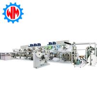 China Full Automatic PLC Control Baby Training Pants Production Line 600 pcs/min 380V Industrial Machine for sale