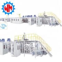 China Full Servo Baby Training Pants Production Line 500pcs/min 35m Length 205KW Power for sale