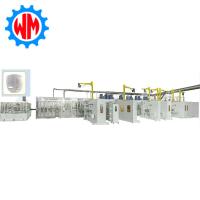 China 380V PLC Control Baby Training Pants Production Line - 500pcs/min Speed, 205KW Power, Full Servo System for sale